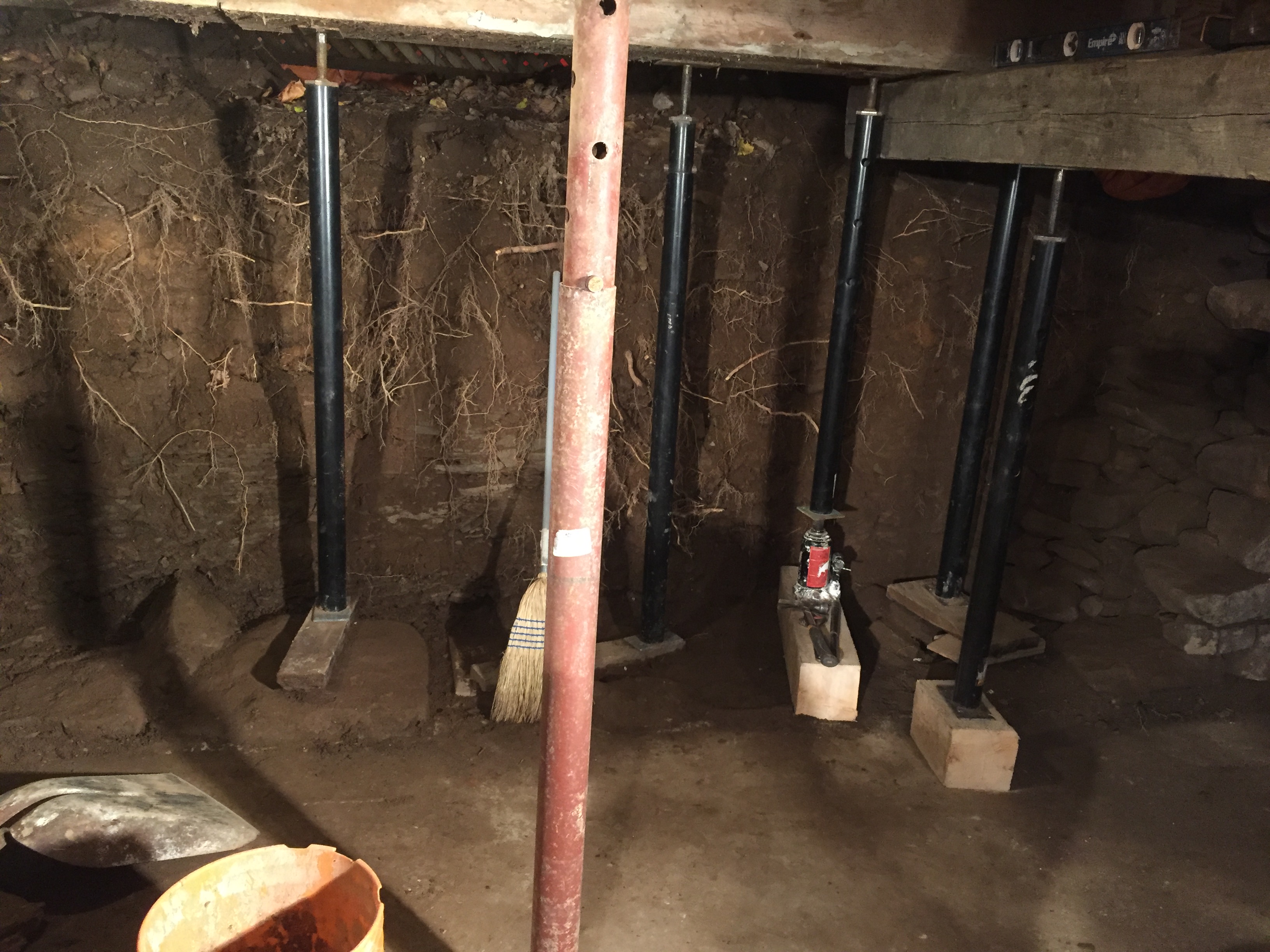 Cellar Wall Rebuild – Fundy Stonecraft